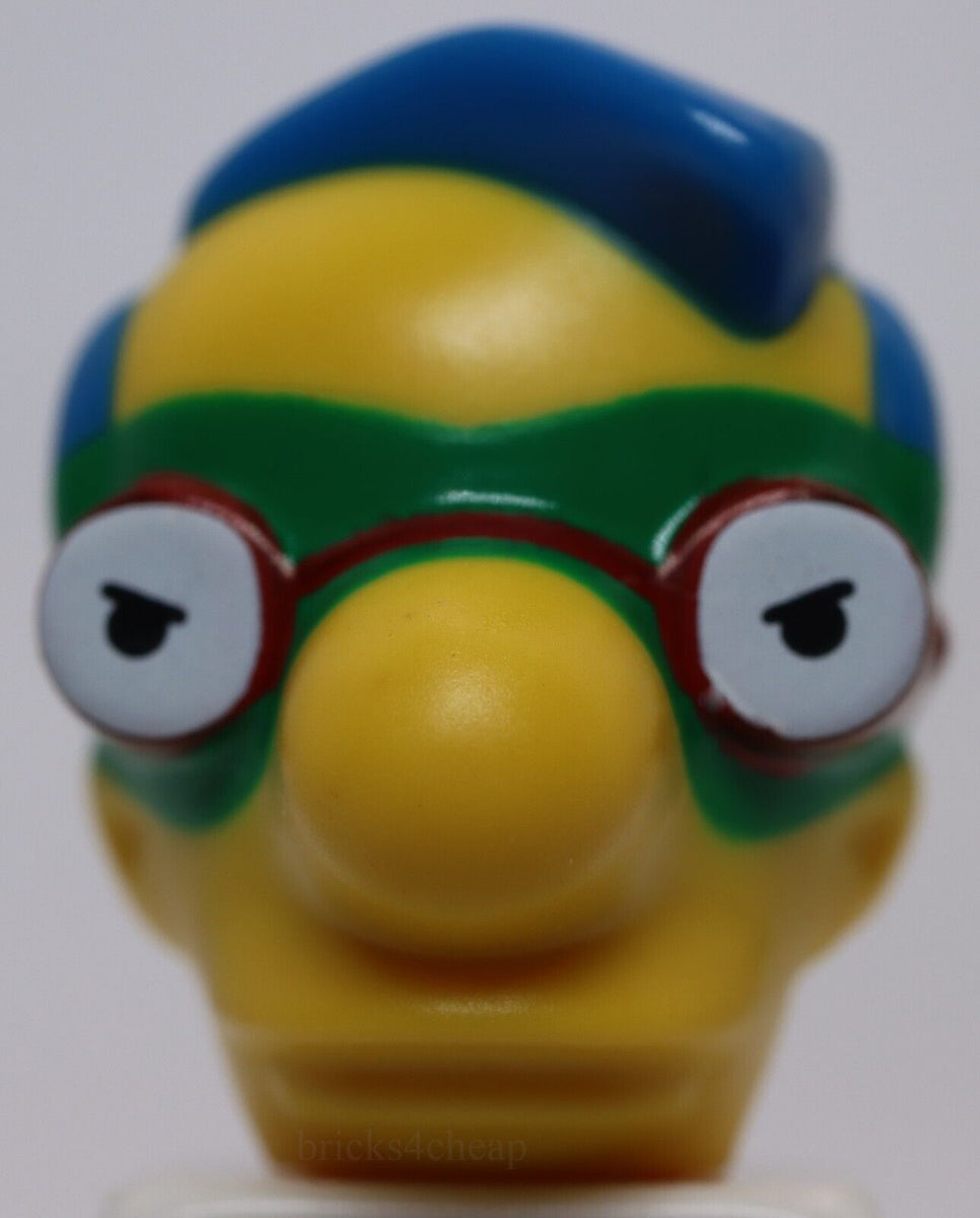 Lego Yellow Head Modified Simpsons Milhouse Van Houten with Green Mask ...