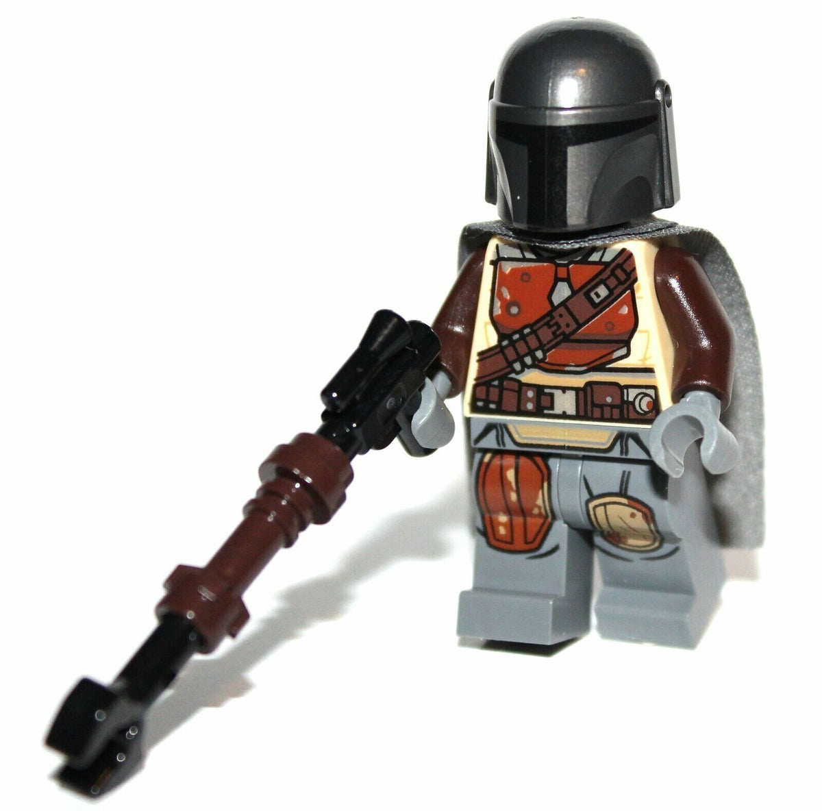 Lego Star Wars The Mandalorian Din Djarin Minifig with Blaster Weapon ...