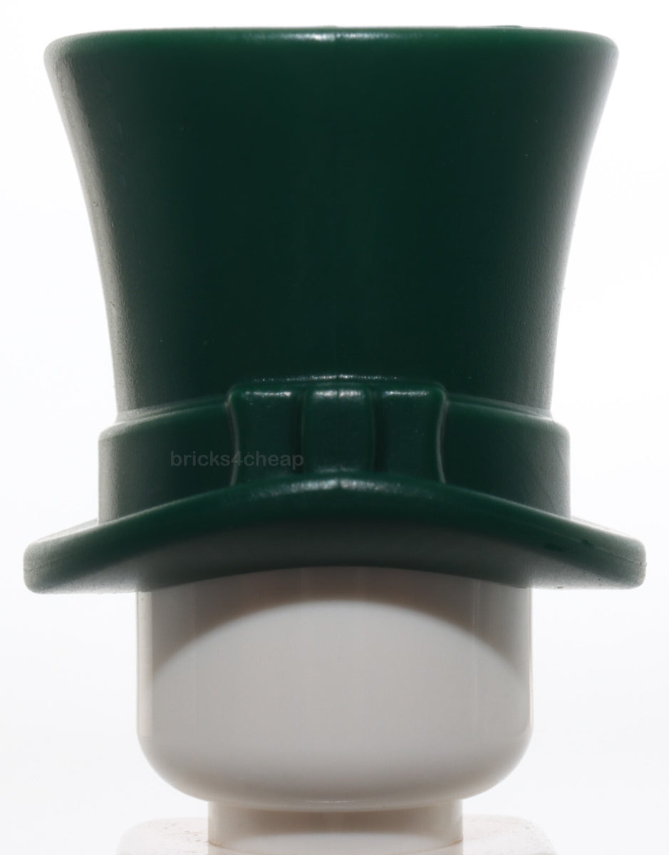Lego Dark Green Minifigure Headgear Hat Top Hat with Ribbon – Gems In ...