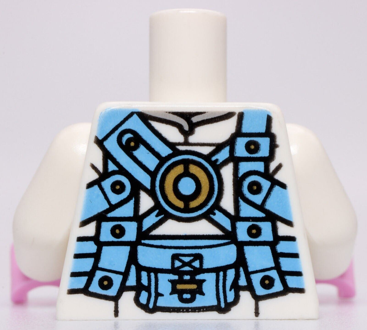 Lego Torso Chef Jacket Chili Peppers Garlic Salt Pepper Gold Pig Belt ...