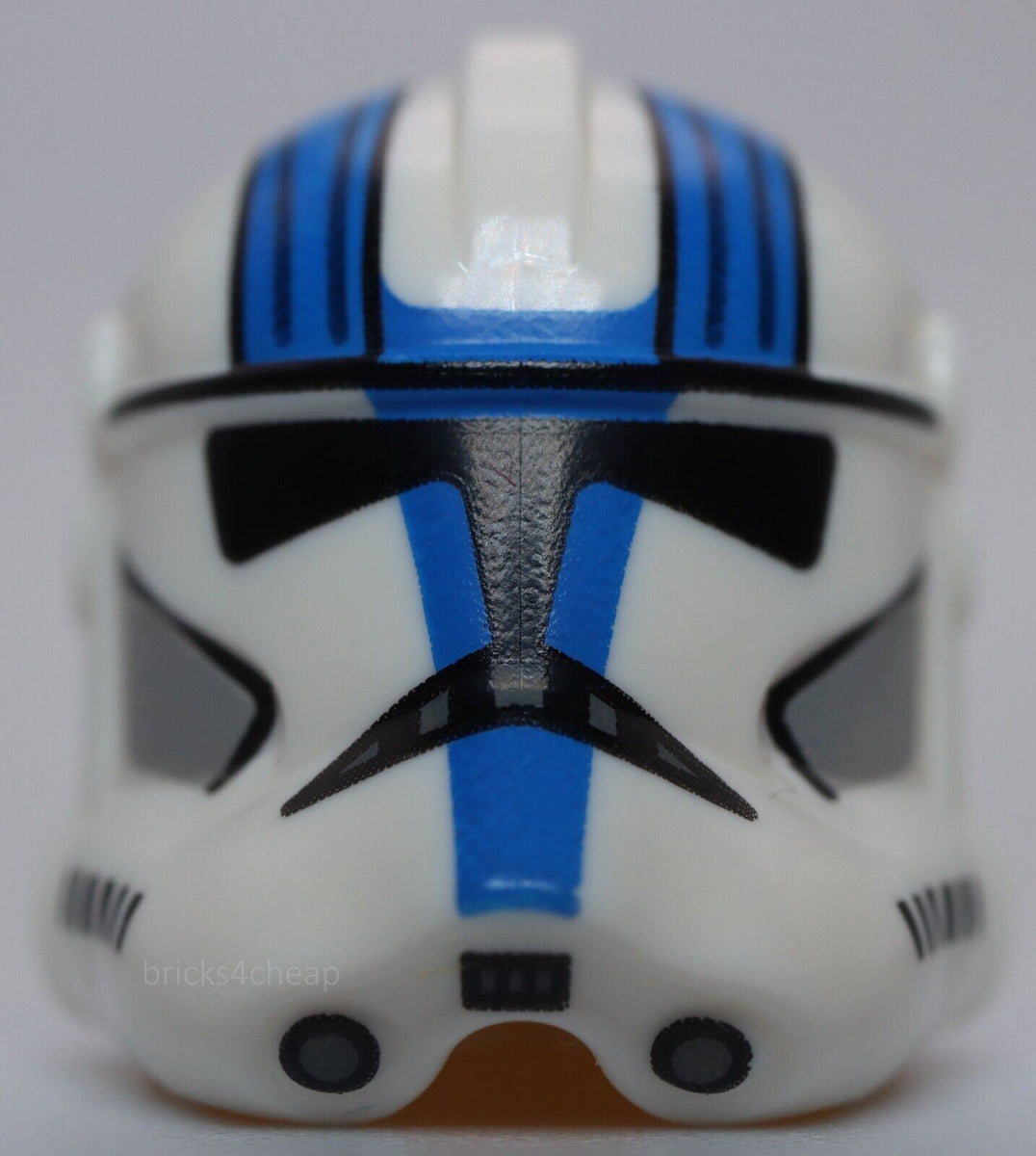 Lego Star Wars Clone Trooper Phase 2 Holes Black Visor and Blue 501st ...