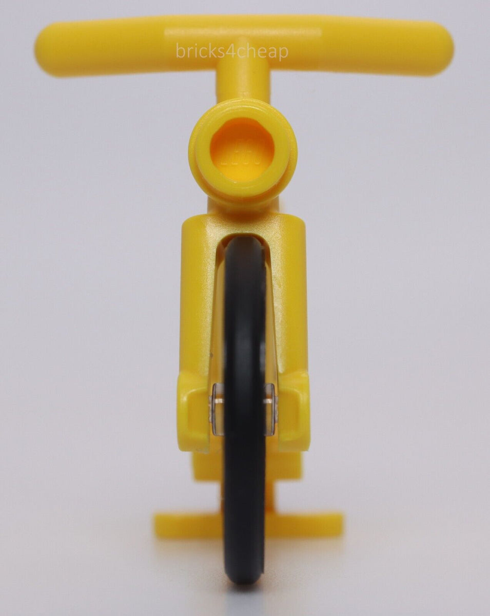 Lego Yellow Bicycle Frame with Trans Clear Wheels – Gems In the Attic