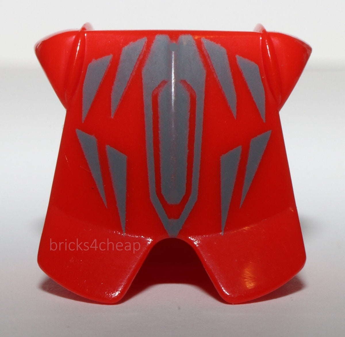 Lego Castle Red Santis Minifig Euro Armor Leg Protection Geometric Pat ...