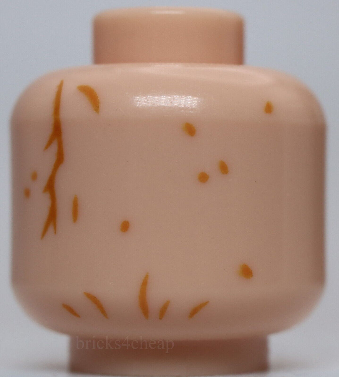 Lego Star Wars Head Sunken Blue Eyes White Eyebrows Wrinkles Scars Sno ...