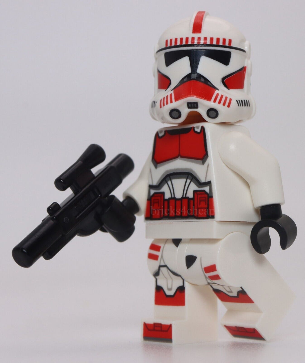 Lego Star Wars Clone Shock Trooper Coruscant Guard Phase 2 Nougat Head ...