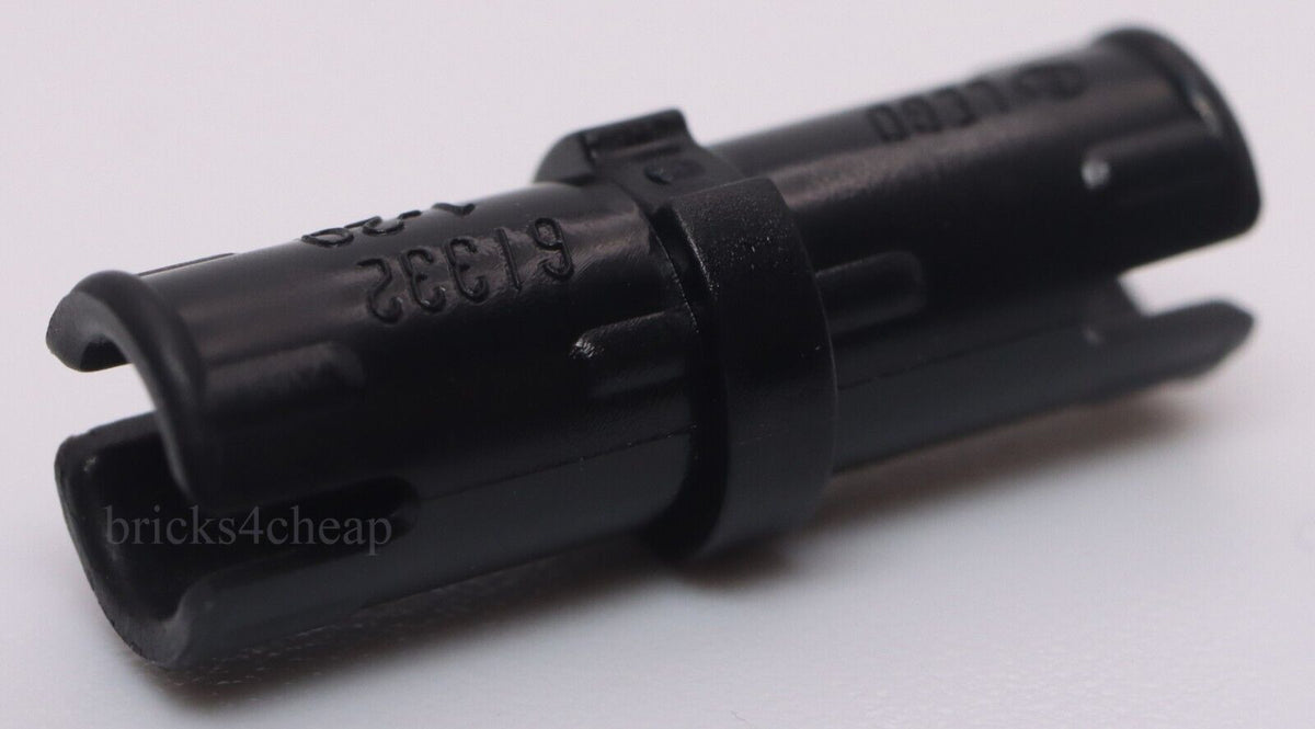 Lego 25x Black Technic Pin with Friction Ridges – Gems In the Attic