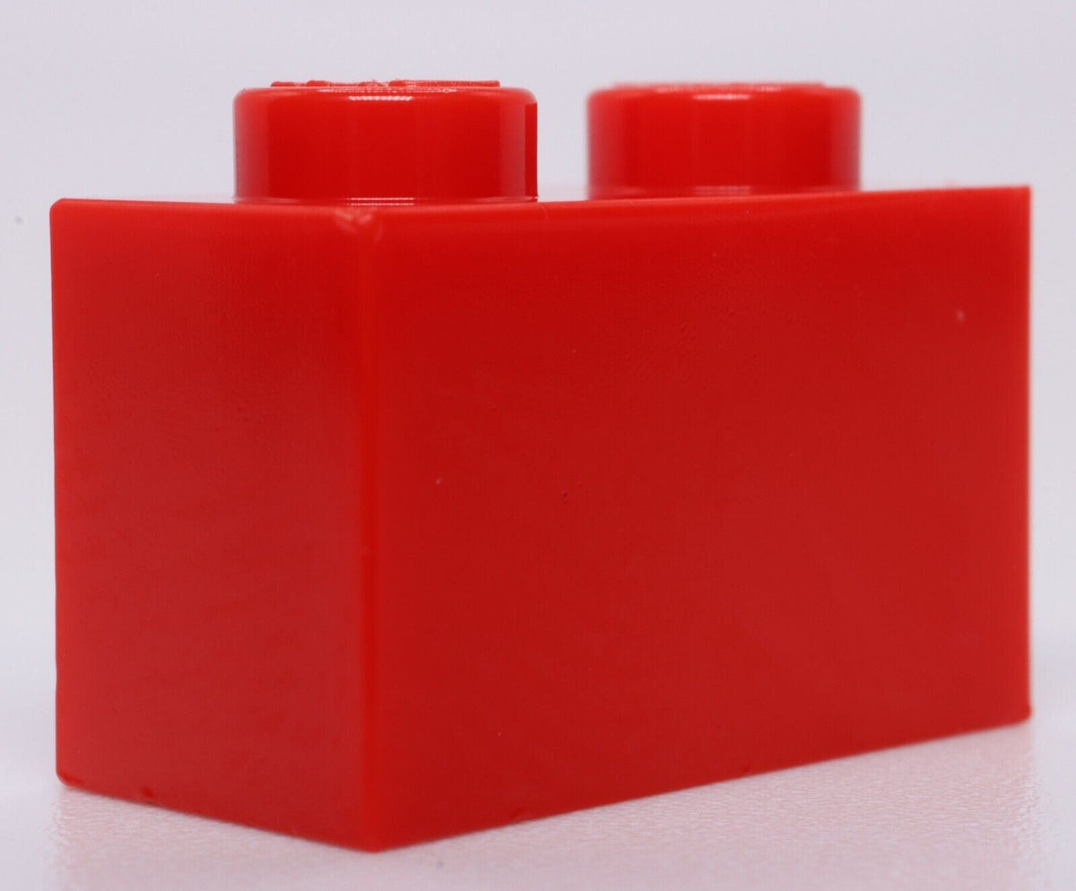 Lego 16x Red 1 x 2 Brick – Gems In the Attic