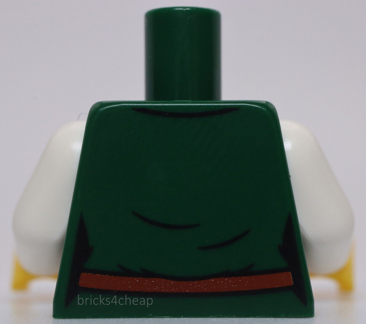 Lego Castle Dark Green Torso Female Laced Shirt Reddish Brown Belt Pou ...