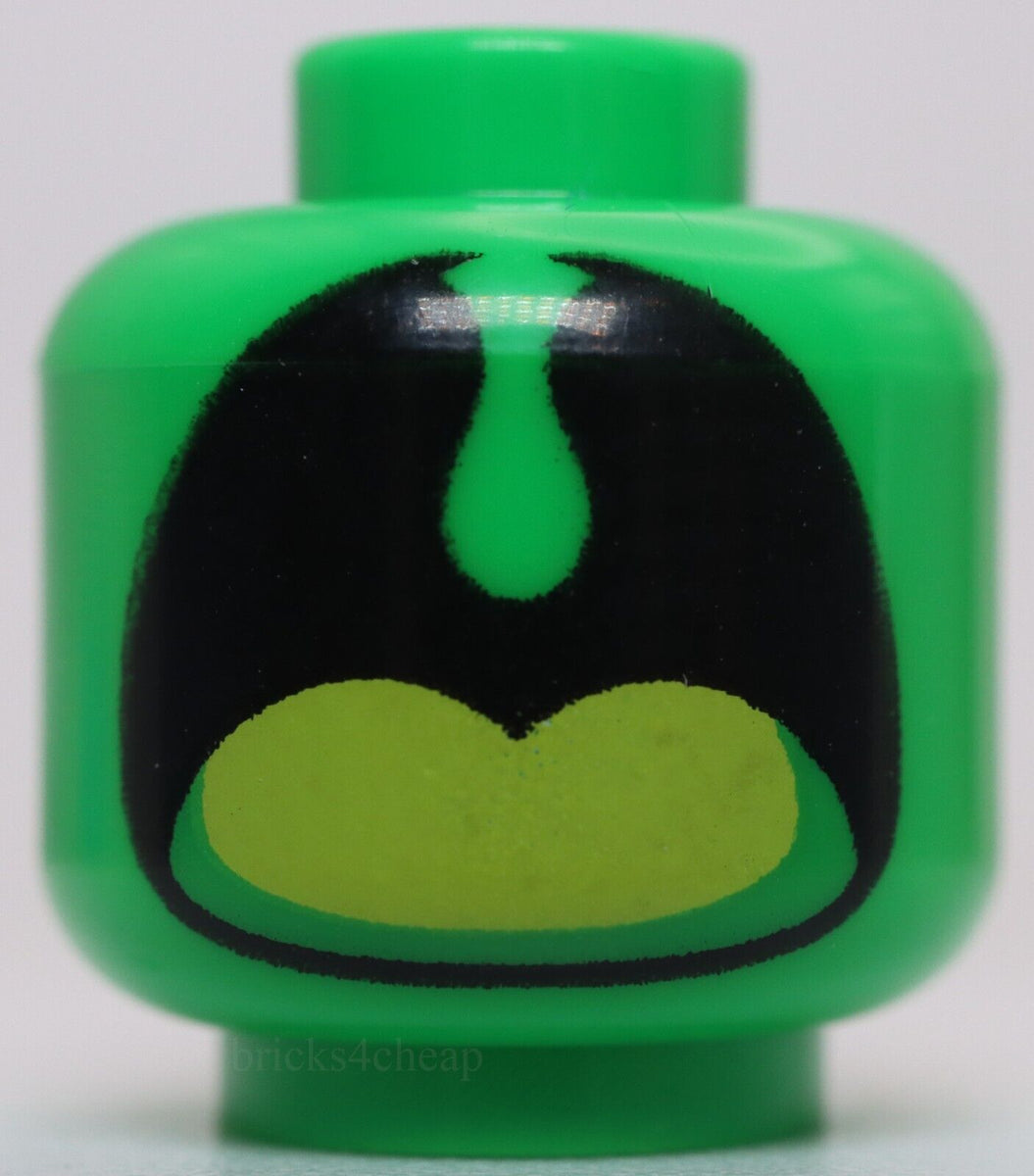 Lego Head Dual Sided Balaclava Yellow Face Black Eyes Mouth Dragon Lim ...