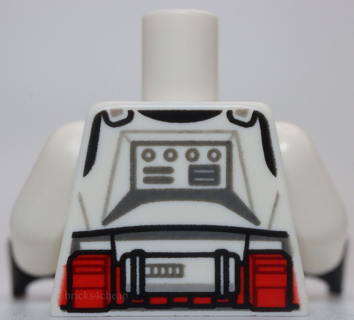 Lego Star Wars Armor Clone Shock Trooper Red Breastplate and Belt Boxe ...