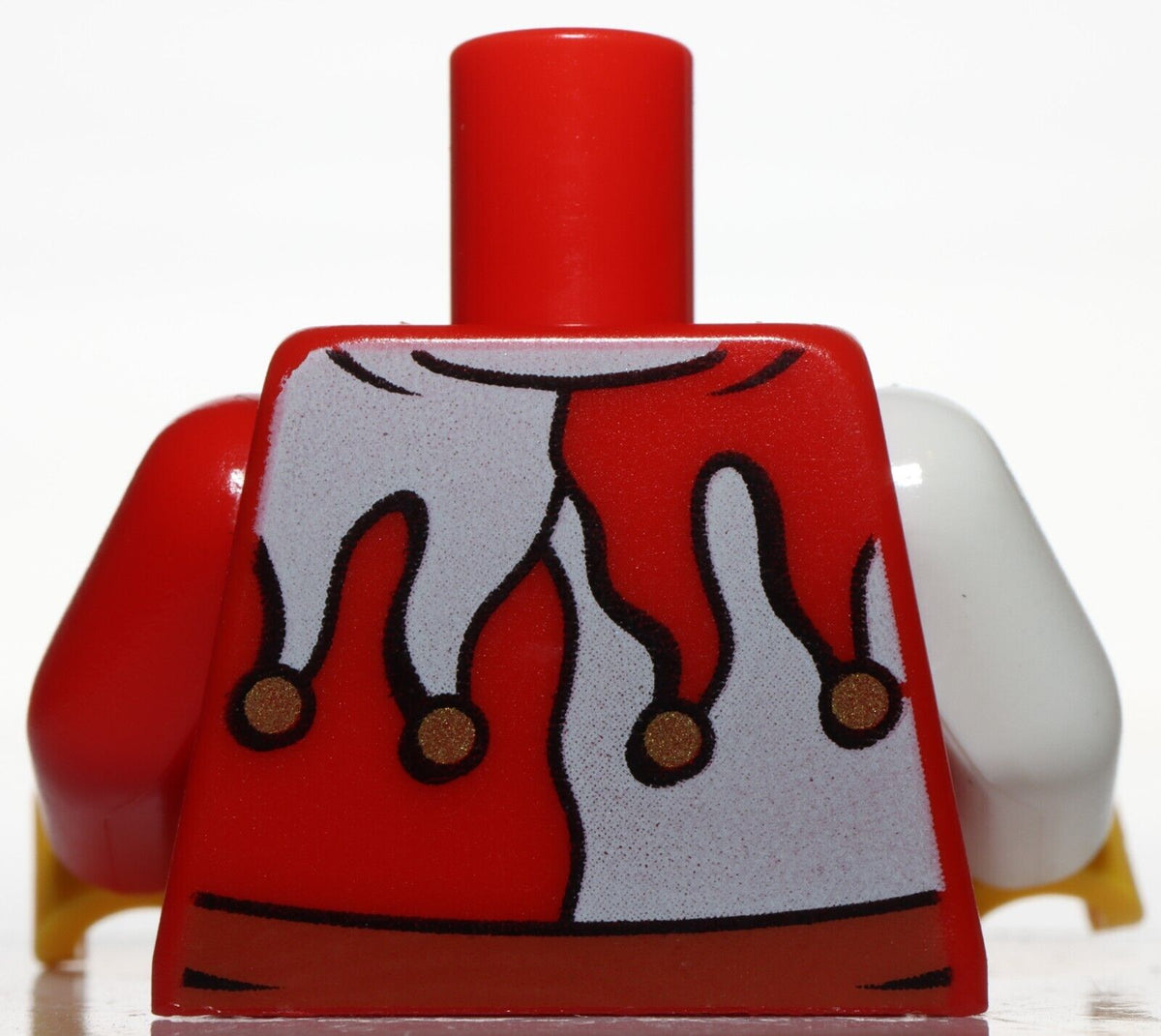 Lego Castle Red Torso Jester Pattern Lion Belt Court Jester – Gems In ...