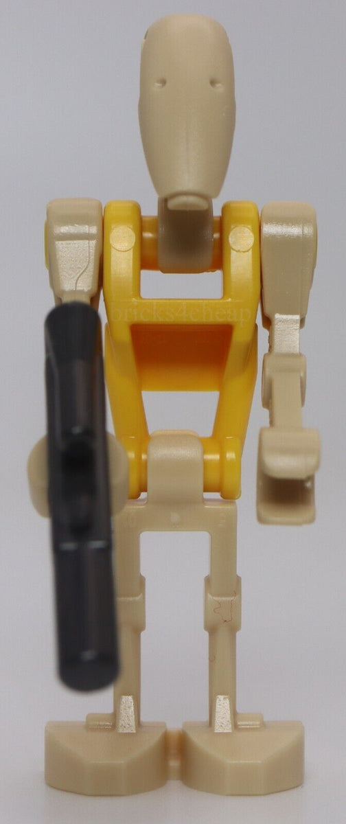 Lego Star Wars Battle Droid with Yellow Torso and Blaster – Gems In the ...