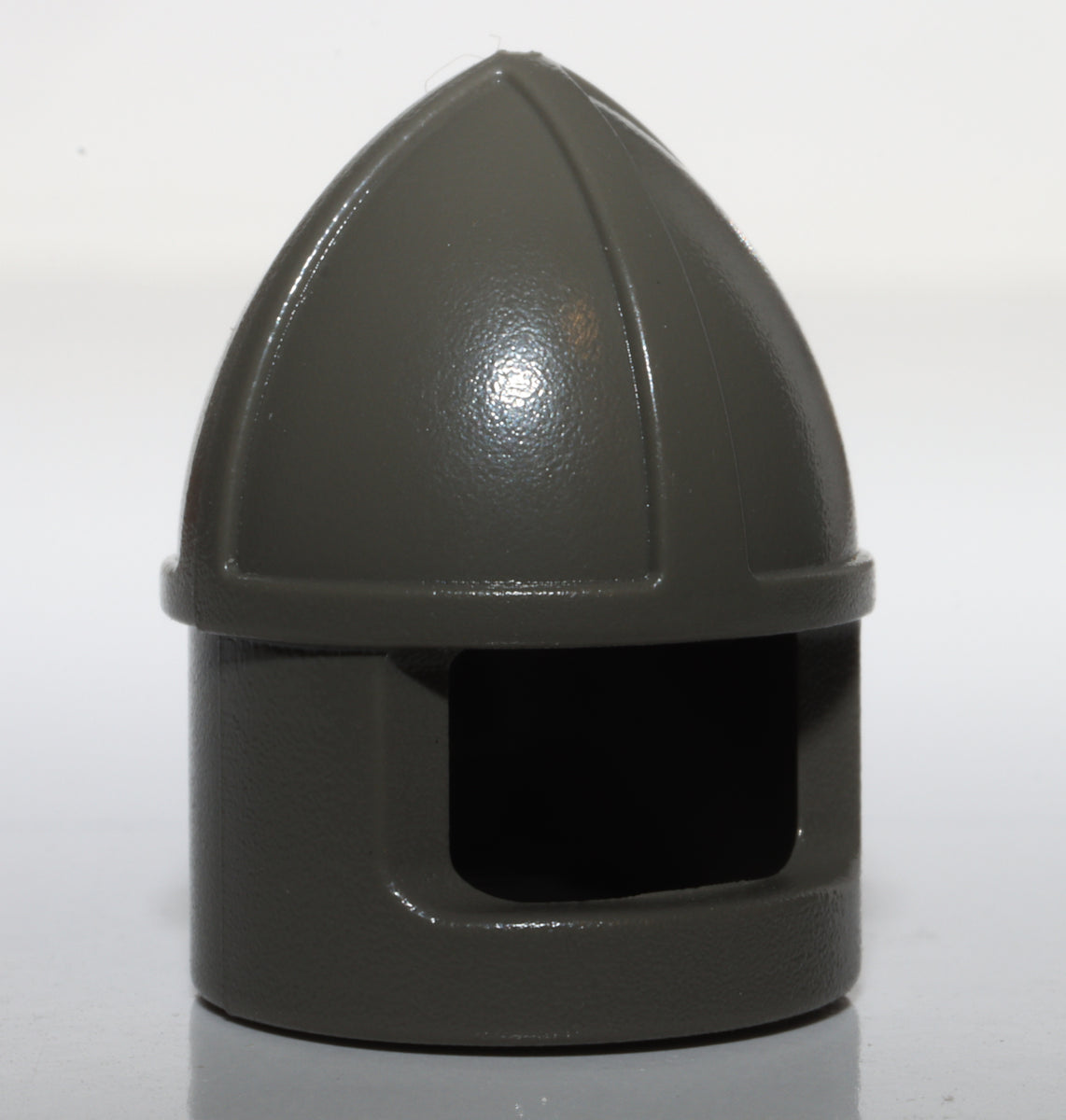 Lego Castle Dark Gray Minifig Bullet Helmet – Gems In the Attic