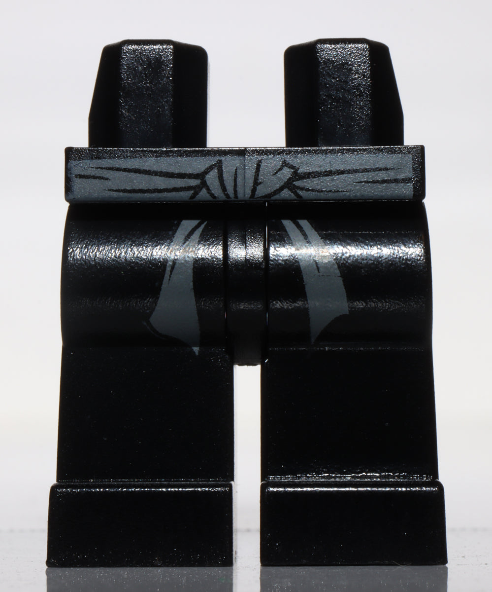 LeGo Ninjago Black Minifig Legs w/ Gray Belt Pattern NEW – Gems In the ...