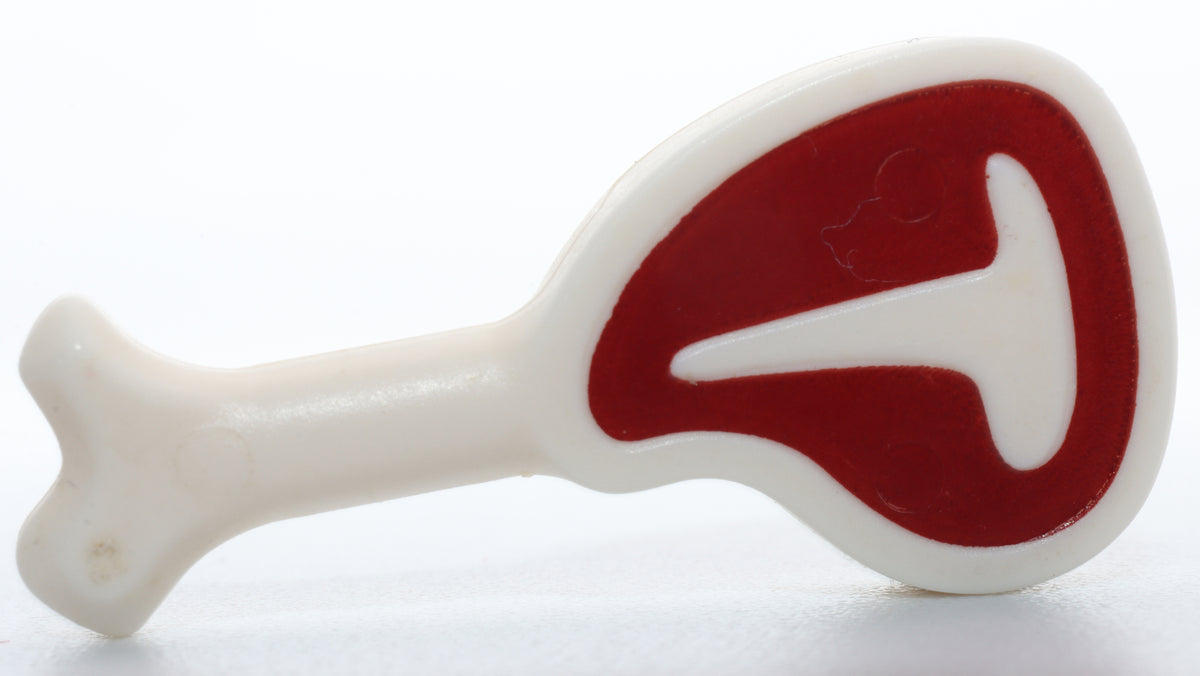 Lego White Minifig Utensil T-Bone Steak Food – Gems In the Attic